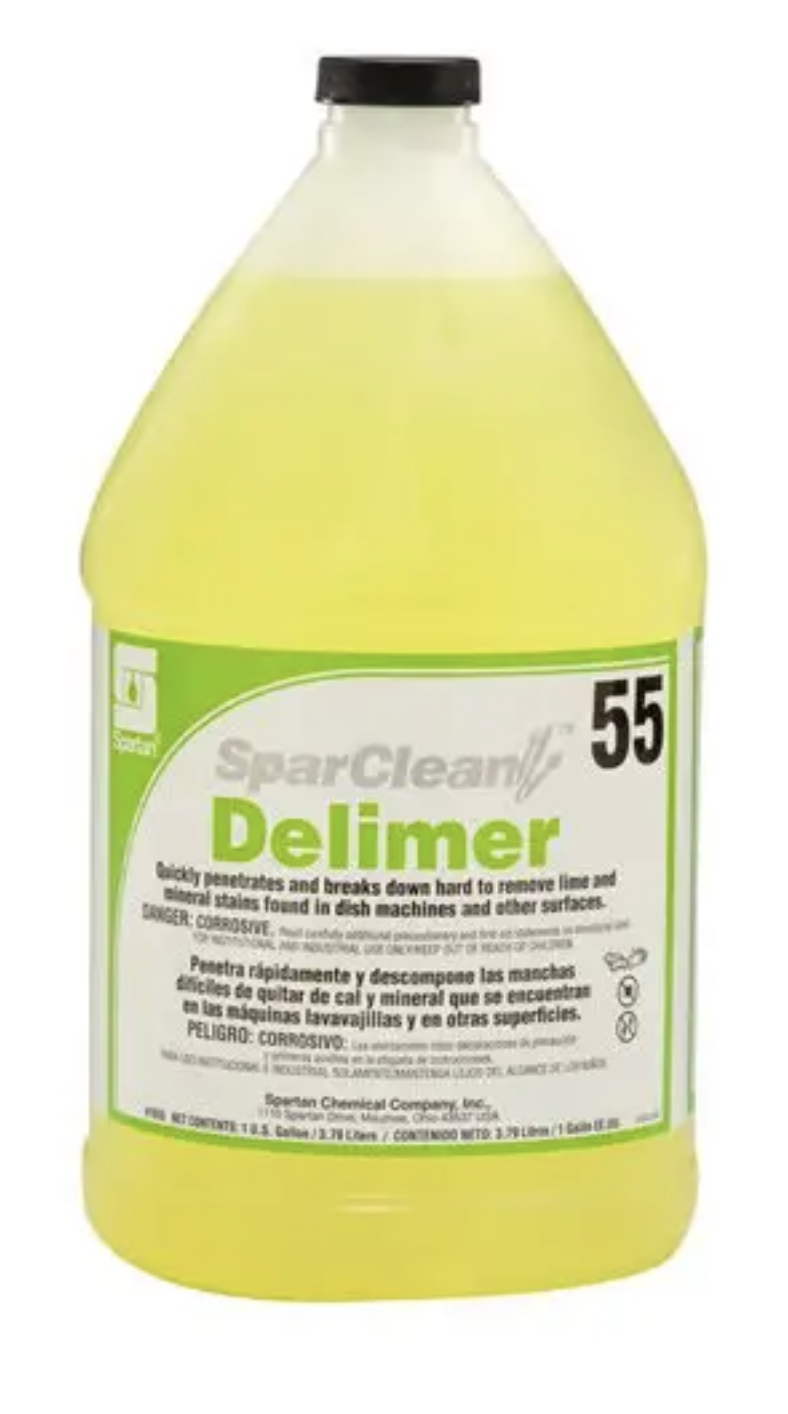Descalcificante para maquina lavaplatos 55 Delimer – Cleaning Supplies CR